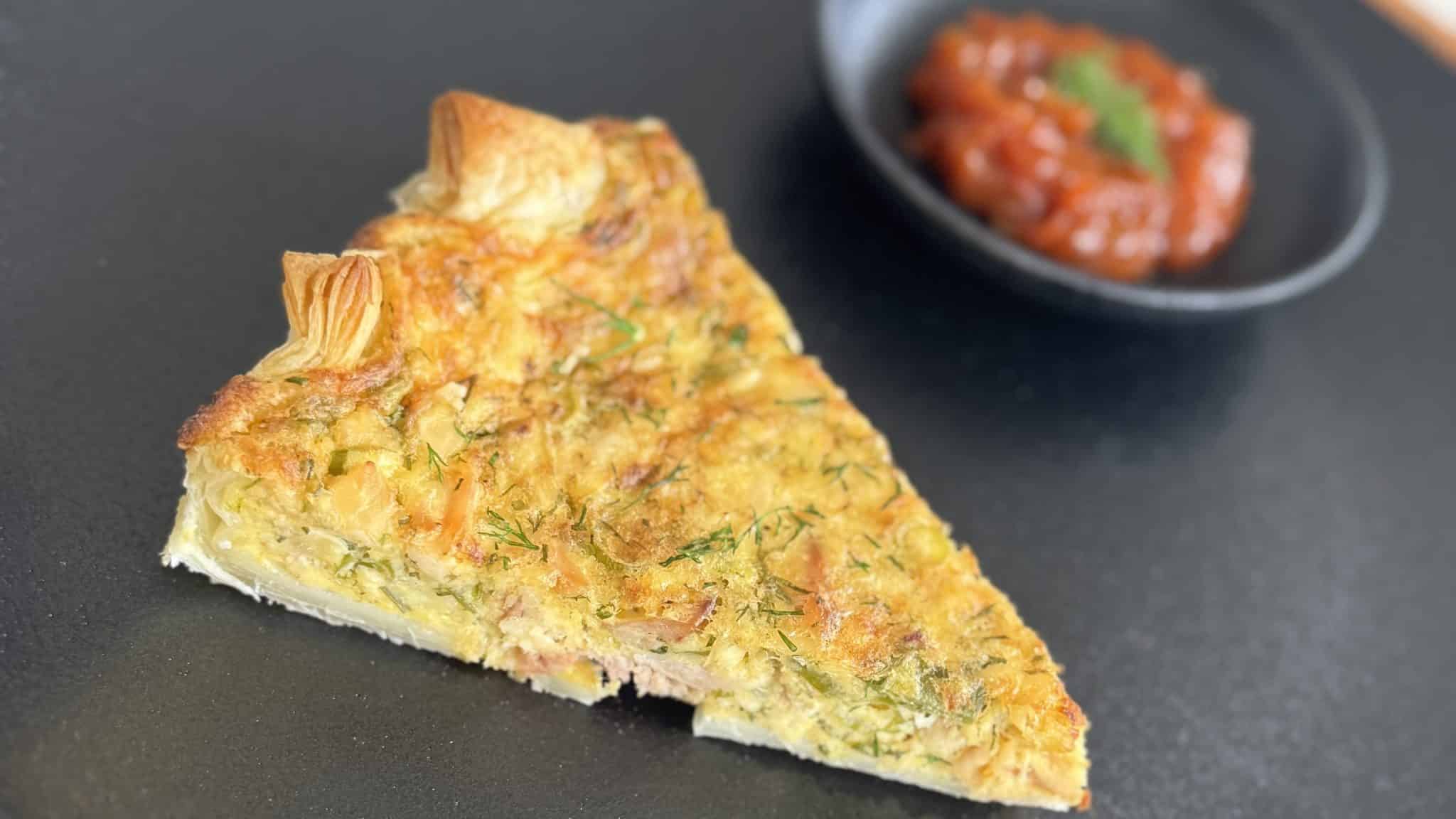 Smoked Yellowtail Kingfish Quiche | Spearos Kitchen