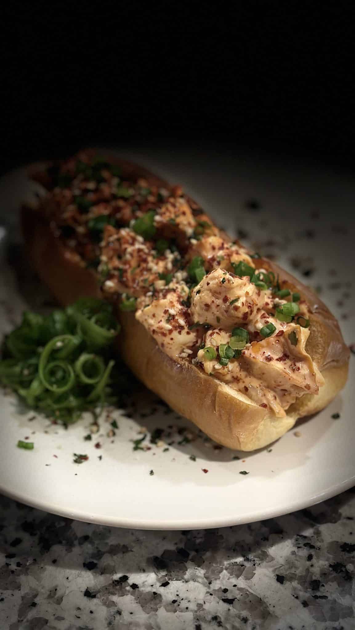 Korean Spicy Lobster Roll
